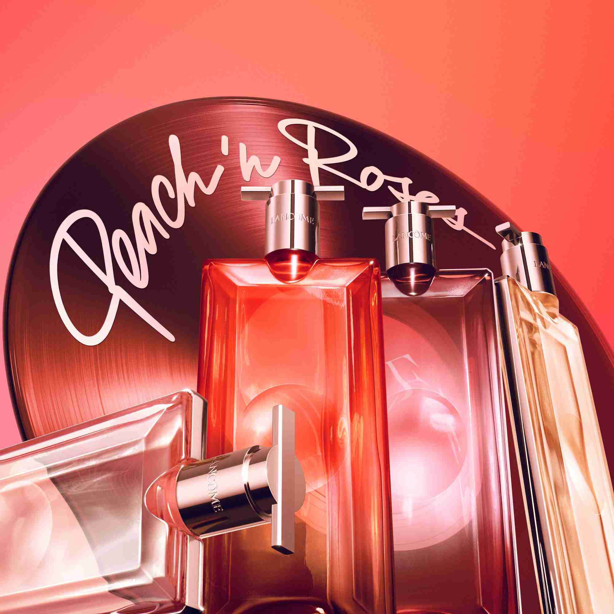 Lancôme Idôle Peach'N Roses: Sweet & Bold Fragrance for Radiant Confidence